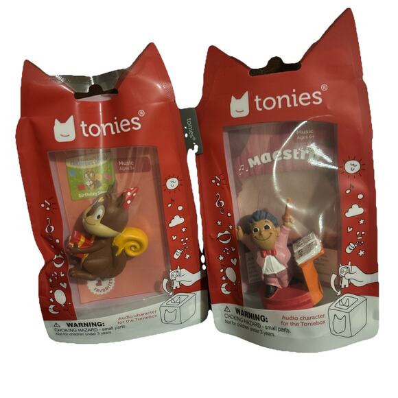 Tonies | Toys | Lot Of 2 Tonies Audio Characters Maestro Birthday Songs ...